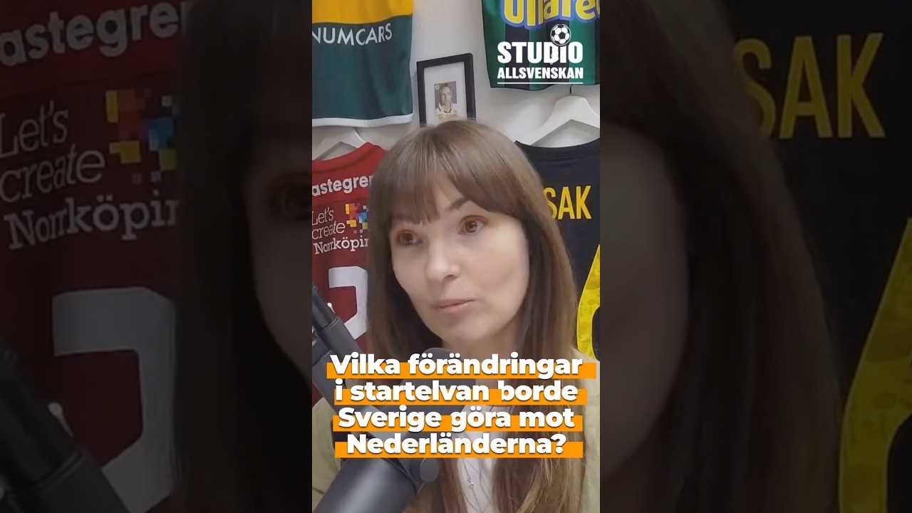 Tv-expertens utspel: ”Byt ut Nygren mot Bergvall mot Nederländerna ...
