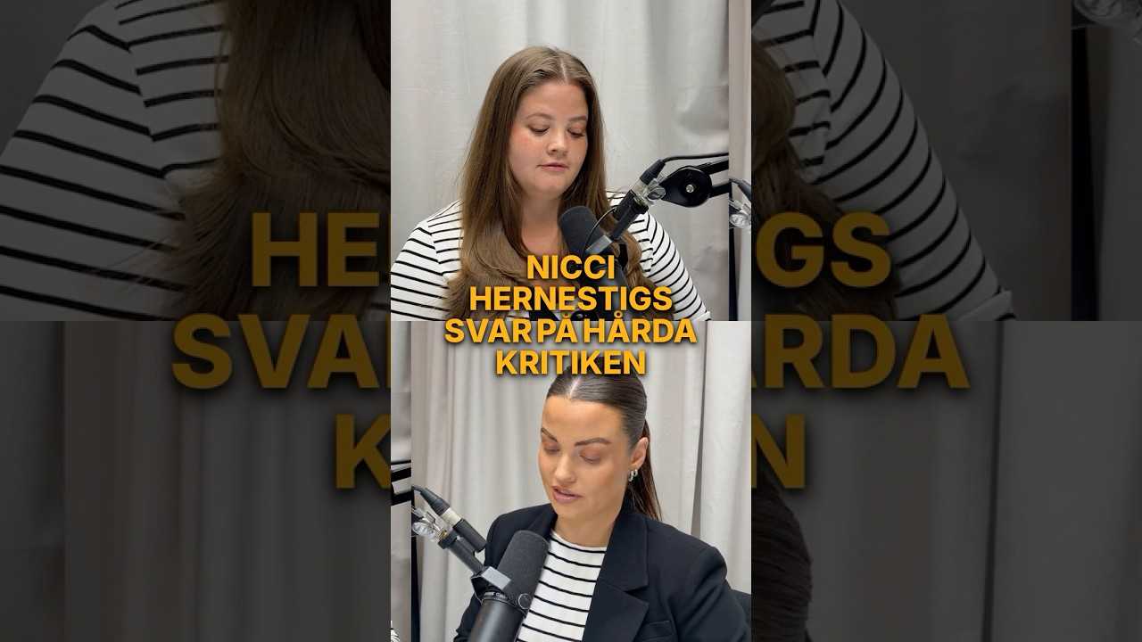 Nicci Hernestig ryter ifrån mot hårda kritiken | TV | Nyheter24
